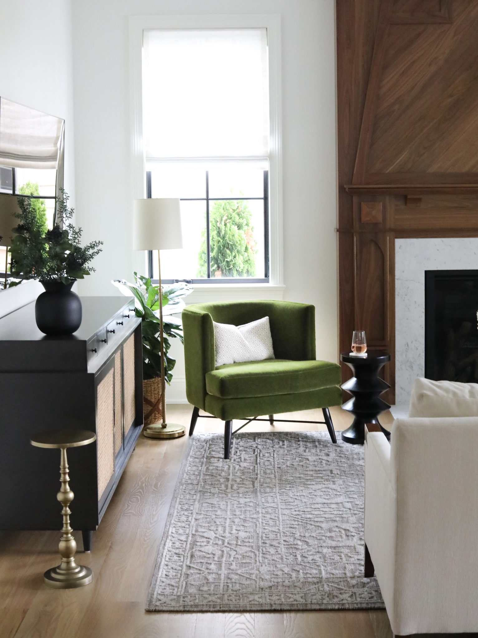 Contrasting Wood Tones - Park and Oak Interior Design